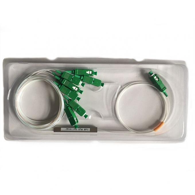 PSM 1X2-PLC SC/APC G.657A GPON EPON FTTH PLC splitter 900um steel tube ...